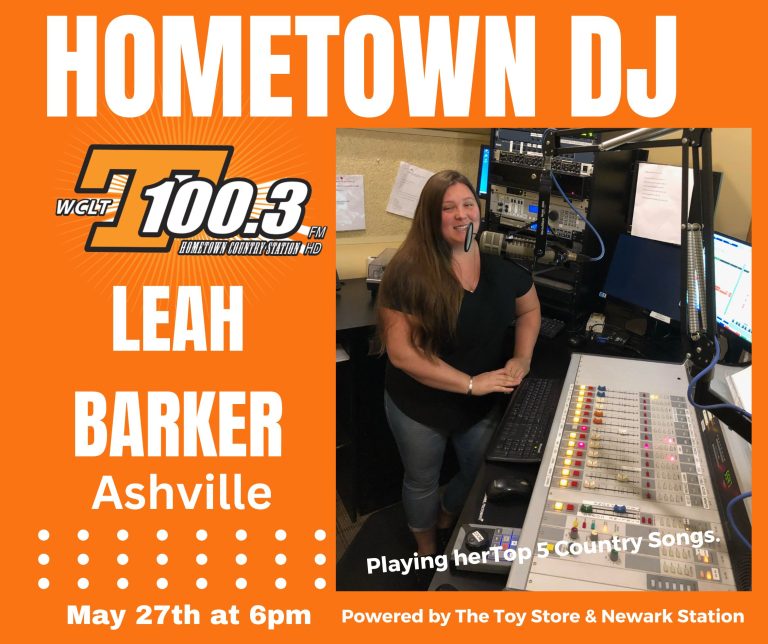 Hometown DJ – Leah Barker – WCLT Radio Inc