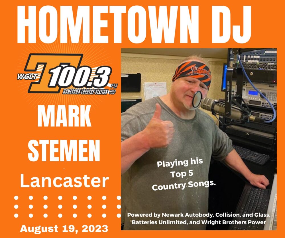 Hometown DJ – Mark Stemen – WCLT Radio Inc