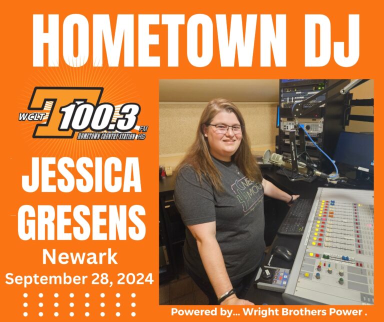 Hometown DJ – Jessica Gresens – WCLT Radio Inc